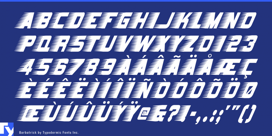 Barbatrick Font - Free Font