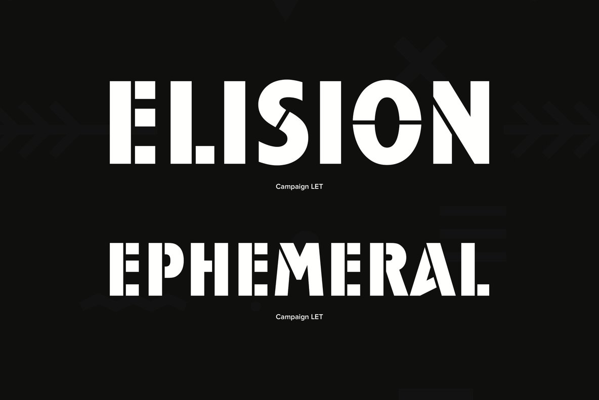 Campaign Font - Free Font