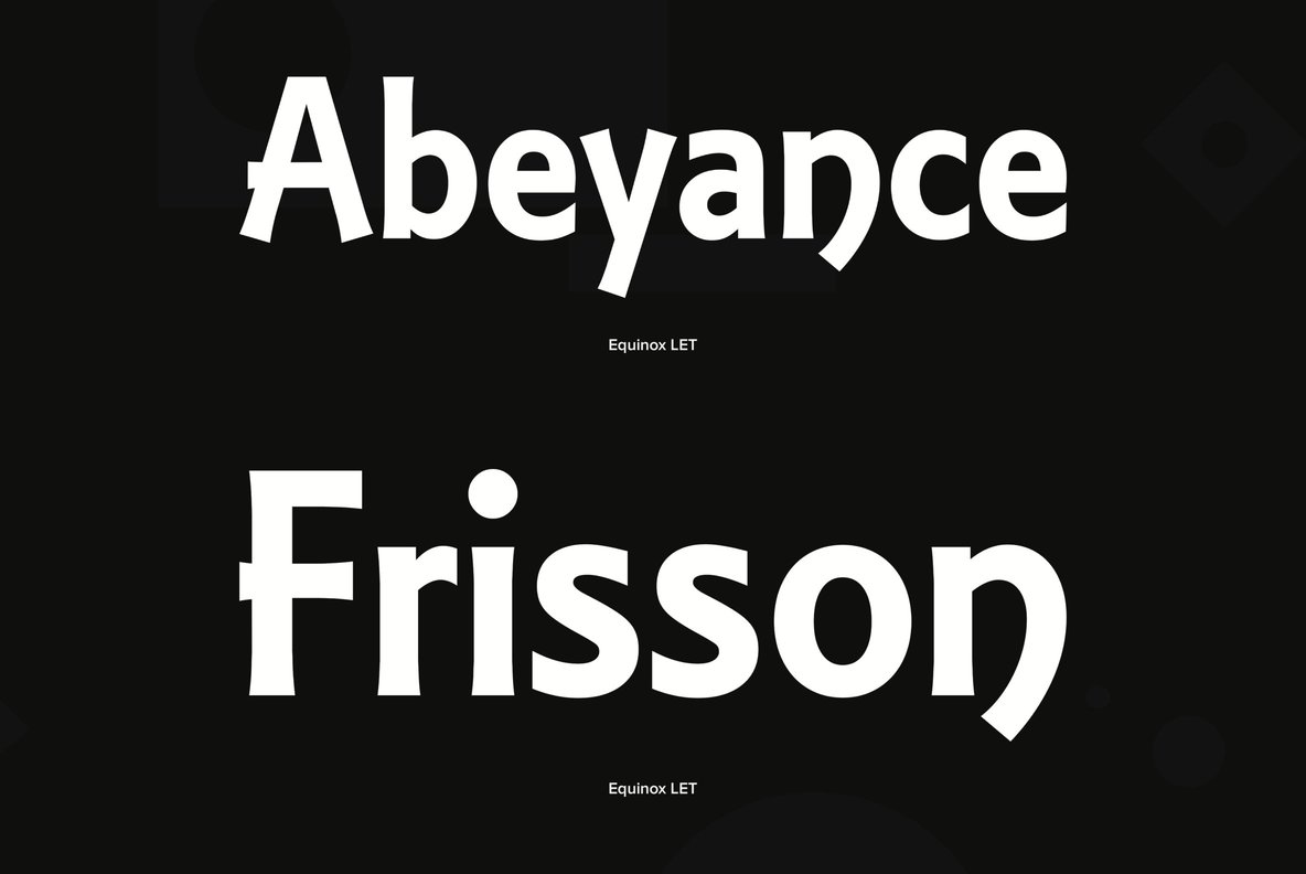 Equinox Font - Free Font