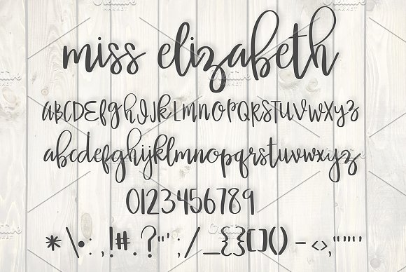 Miss Elizabeth Font - Free Font