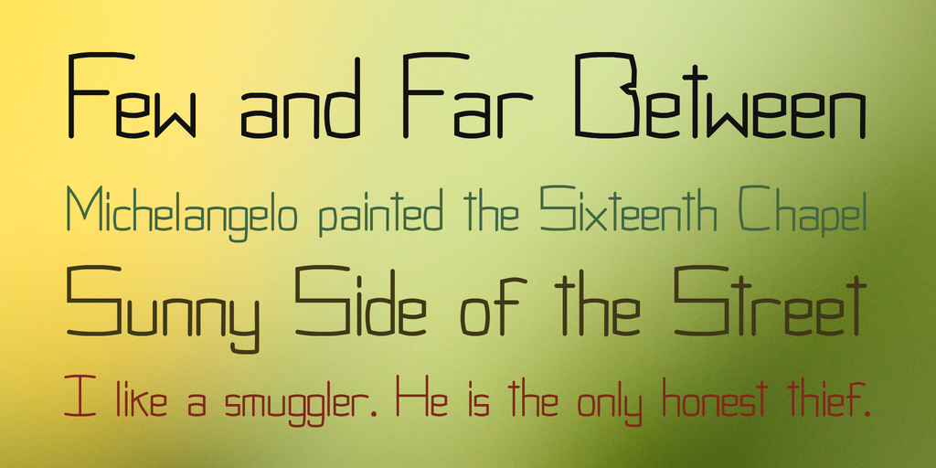 Obti Sans Font - Free Font