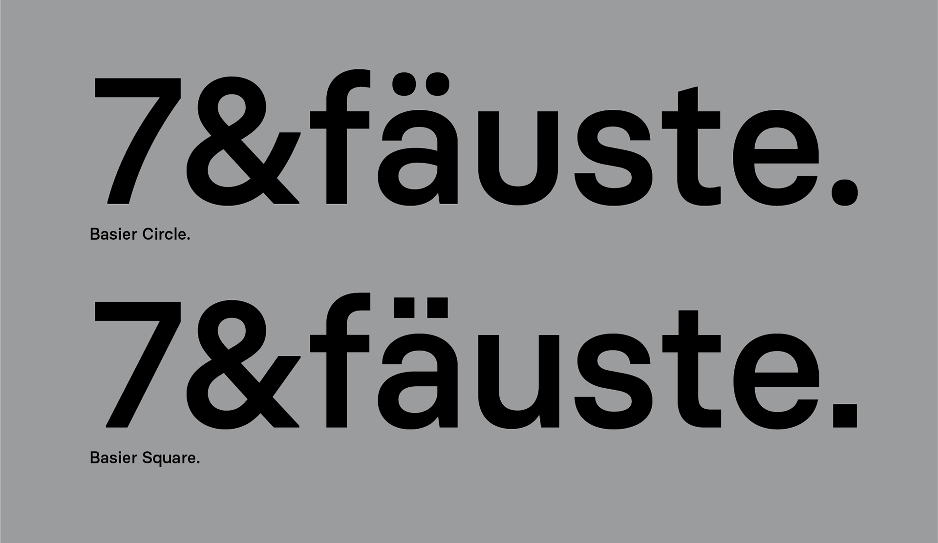 Basier Font Family - Free Font