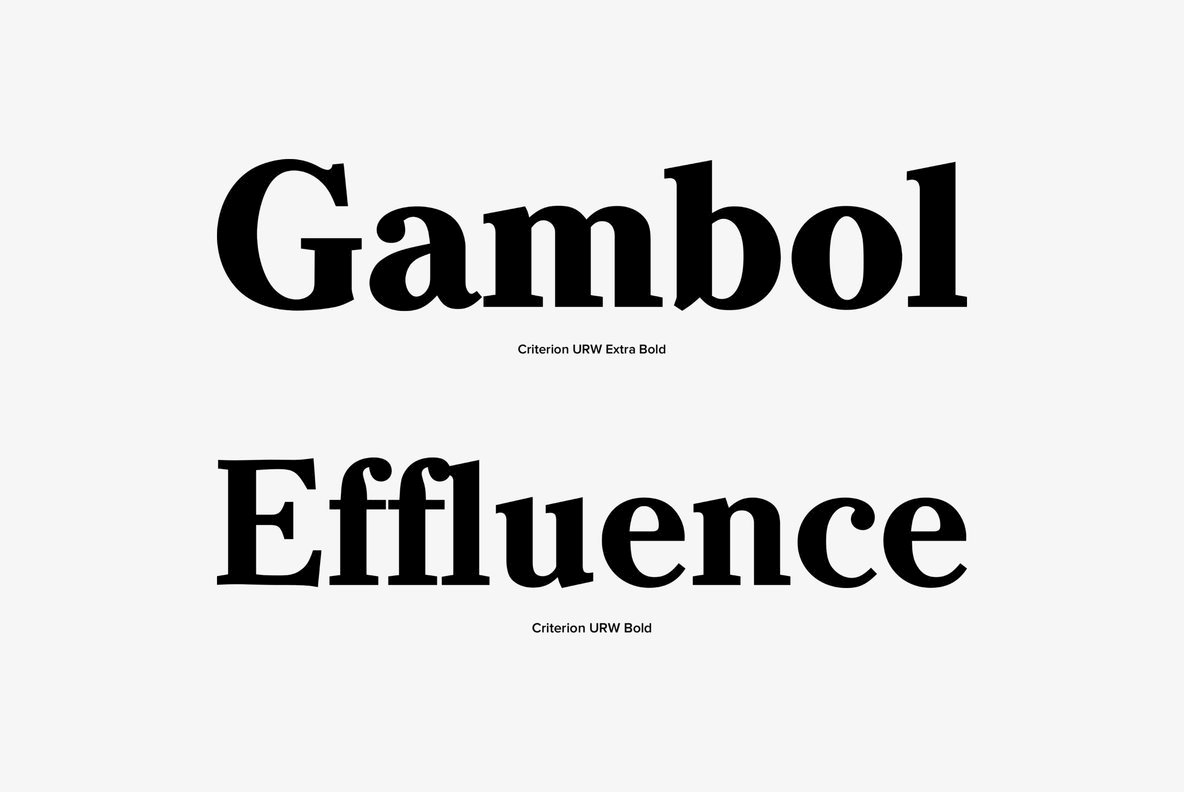 Criterion Font Family - Free Font