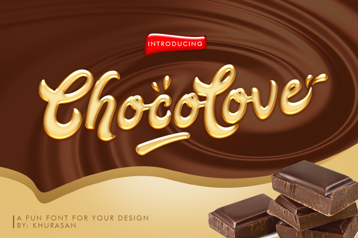 ChocoLate Script Font - iFonts.xyz