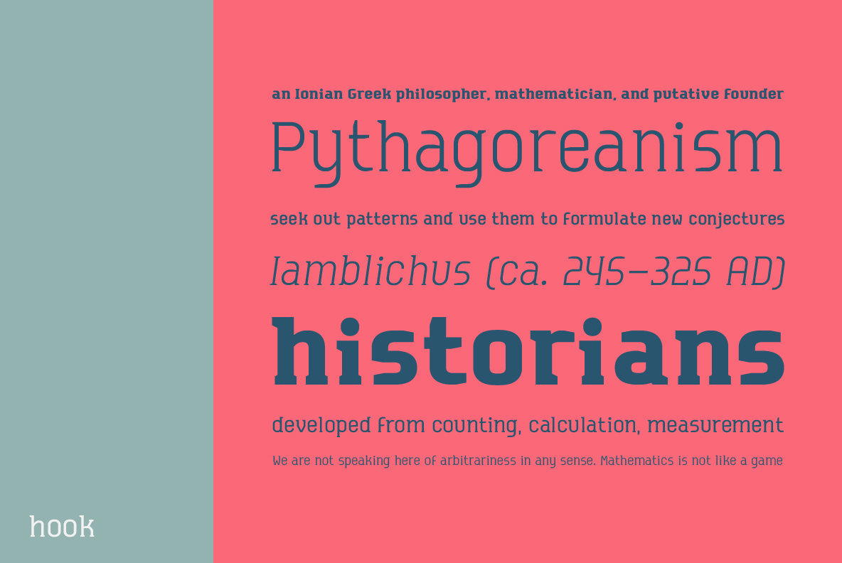 Hook Font Family - Free Font