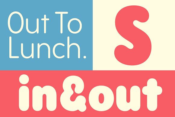 Rodger - A rounded font family - Free Font