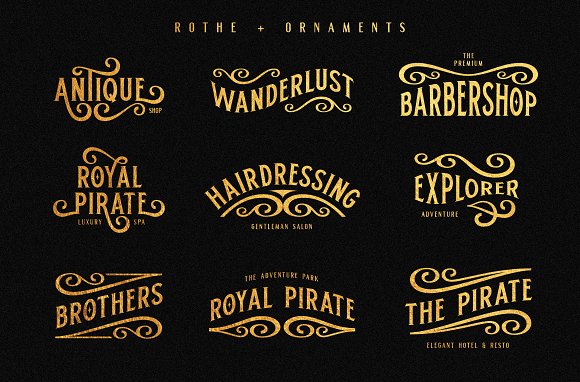 ROTHE - Vintage Luxury Font - Free Font