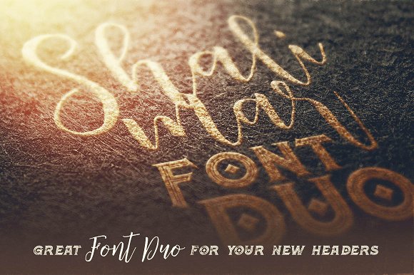 Shalimar Font Duo - Free Font