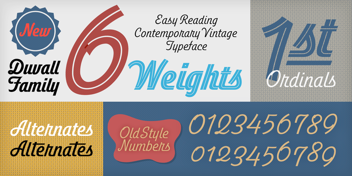 Duvall Font Family - Free Font