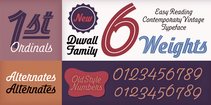 Duvall Font Family - Free Font