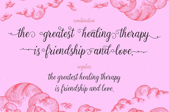 Calista, Script - Free Font