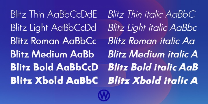 Blitz Font Family - Free Font
