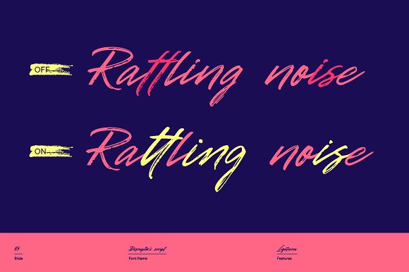 Disruptor's Script Font - Free Font