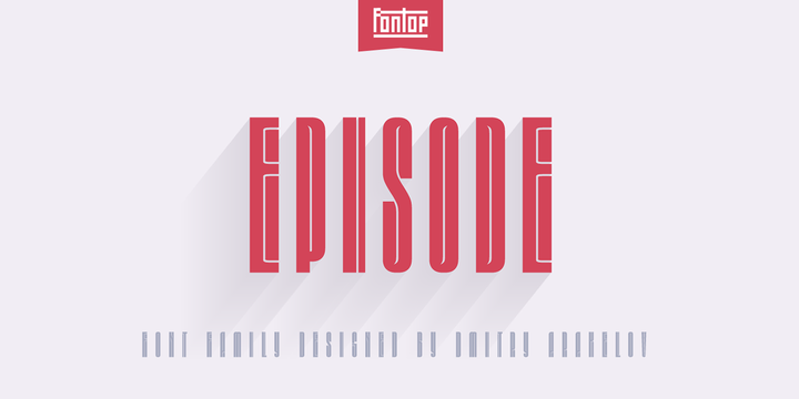 Episode Font Family - Free Font
