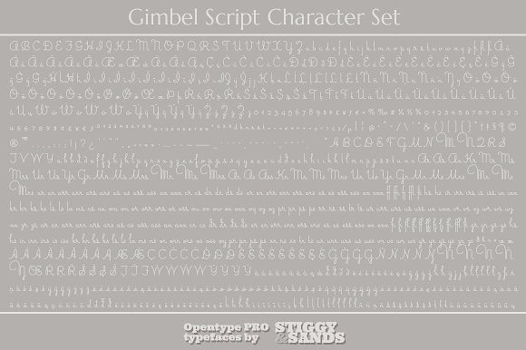 Gimbel Script Font - Free Font