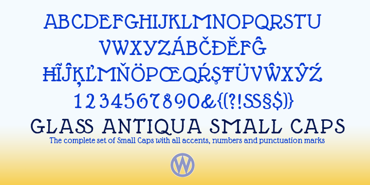 Glass Light Font - Free Font