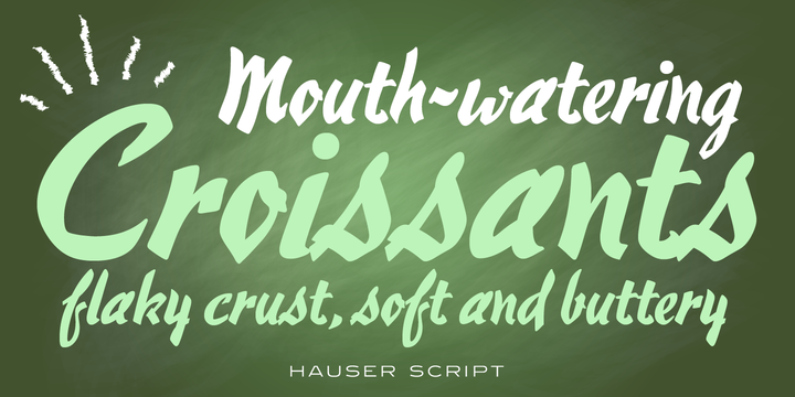 Hauser Script - Free Font