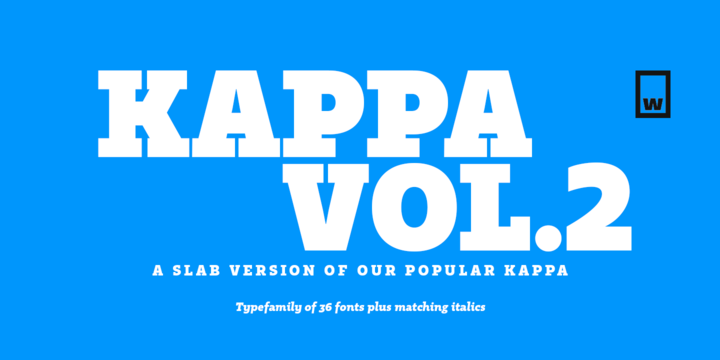 Kappa Vol. 2 Font - Free Font
