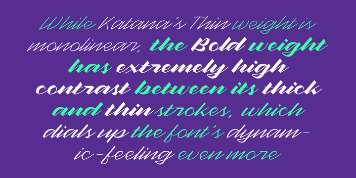 Katana Font Family - Free Font
