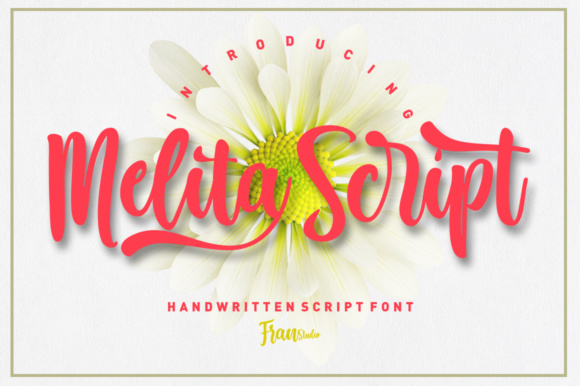 Melita Script Font - Free Font
