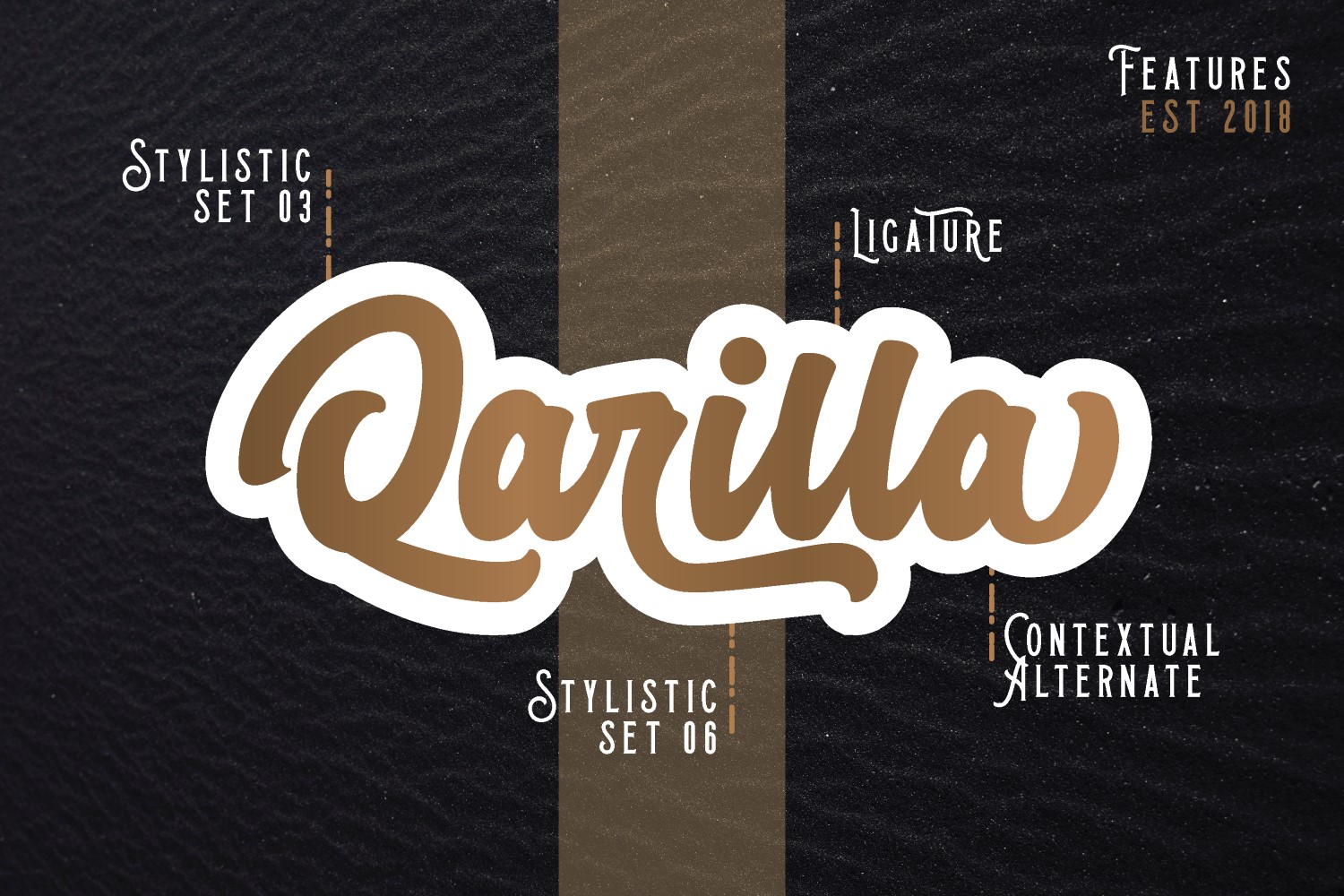 Advocate Script & Extras Script Font - Free Font