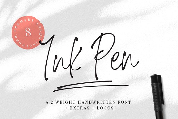 Ink Pen Handwritten Font - Free Font