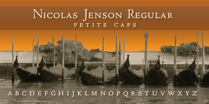 Nicolas Jenson SG Font Family - Free Font