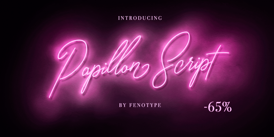 Papillon Script - Free Font