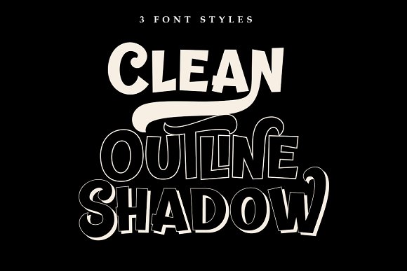 The Banthink - 3 Font Styles - Free Font