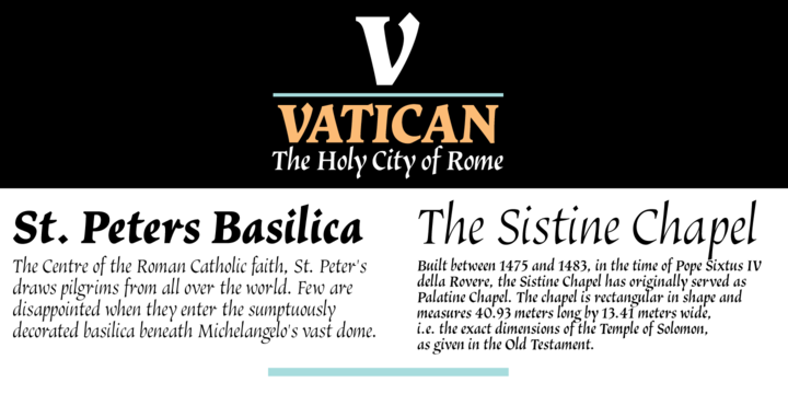 Vatican Script Font - Free Font