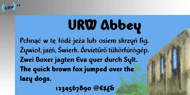 Abbey Font Family - Free Font