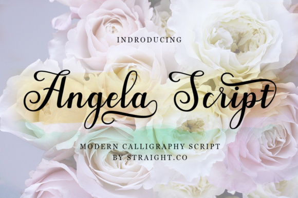 Angela Script - Free Font