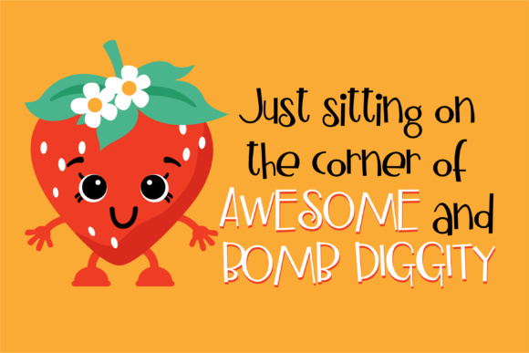 Bomb Diggity Font - Free Font