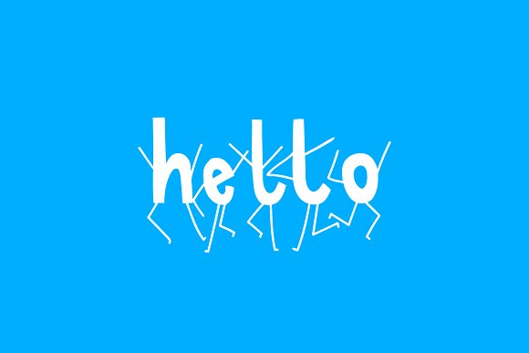Excited Alphabets - Free Font
