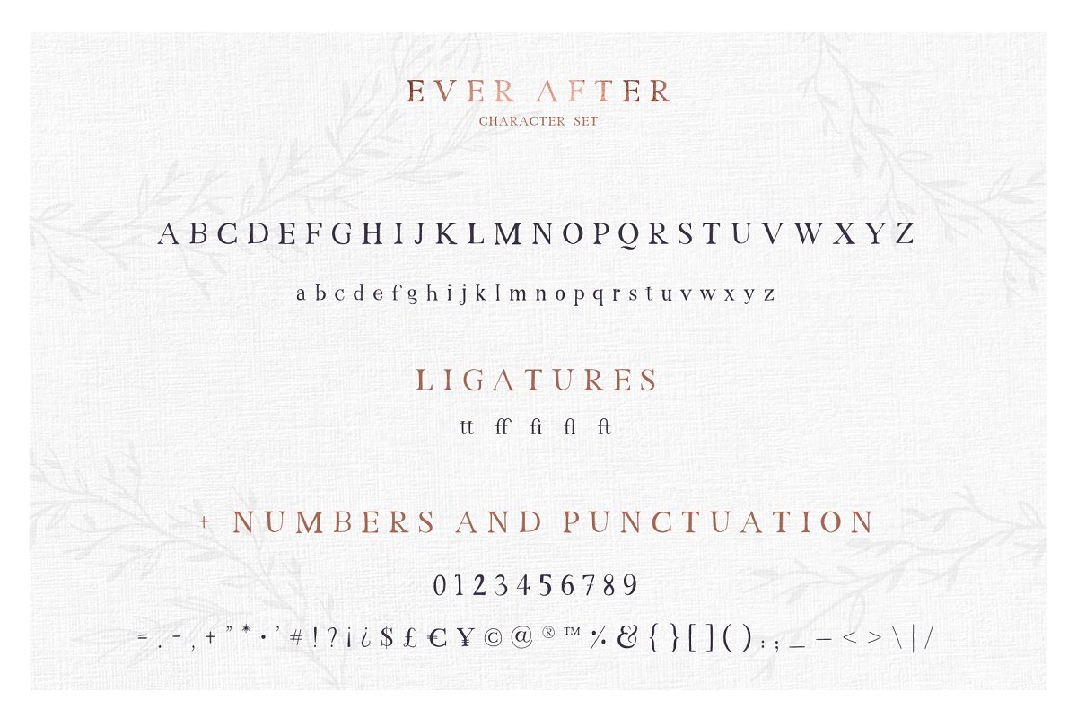 Happily ever after Font Duo + Extras - Free Font
