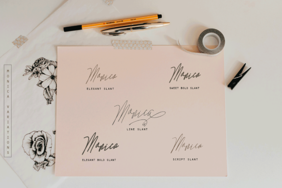 Monica Family - Free Font