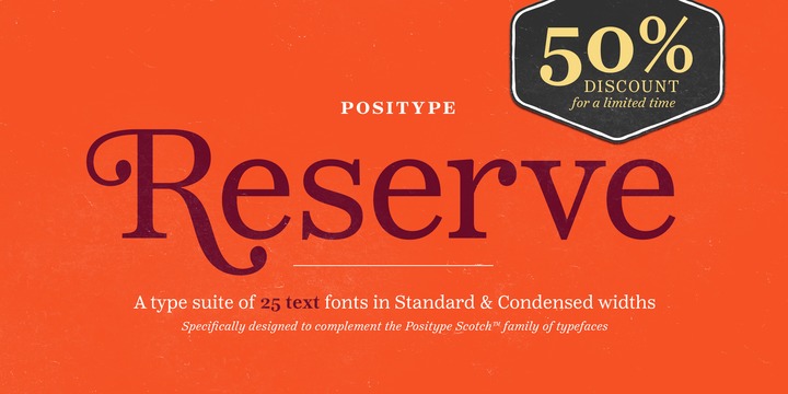 Reserve Font Family - Free Font