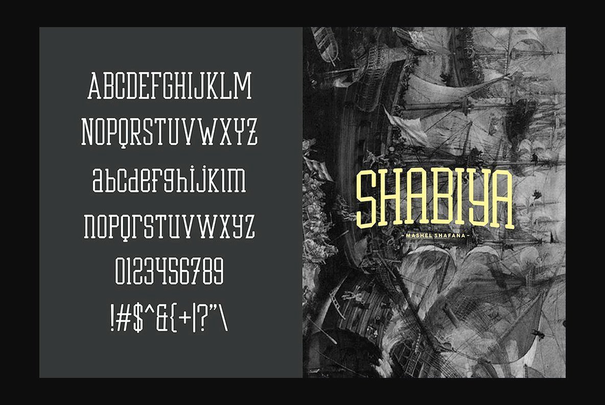 Shabiya Font - Free Font
