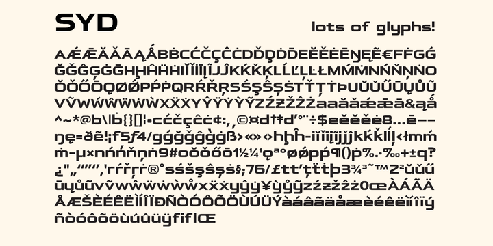 Syd Font Family - Free Font