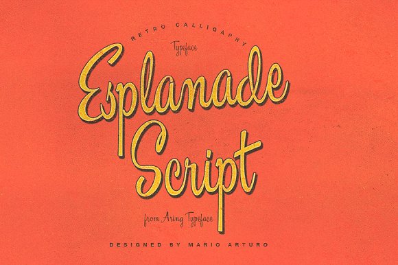 Esplanade Script - Free Font