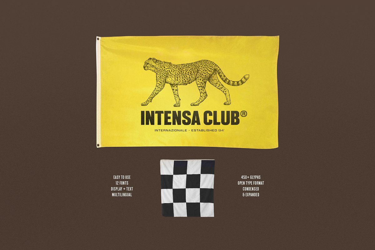 Intensa - Font Family - Free Font