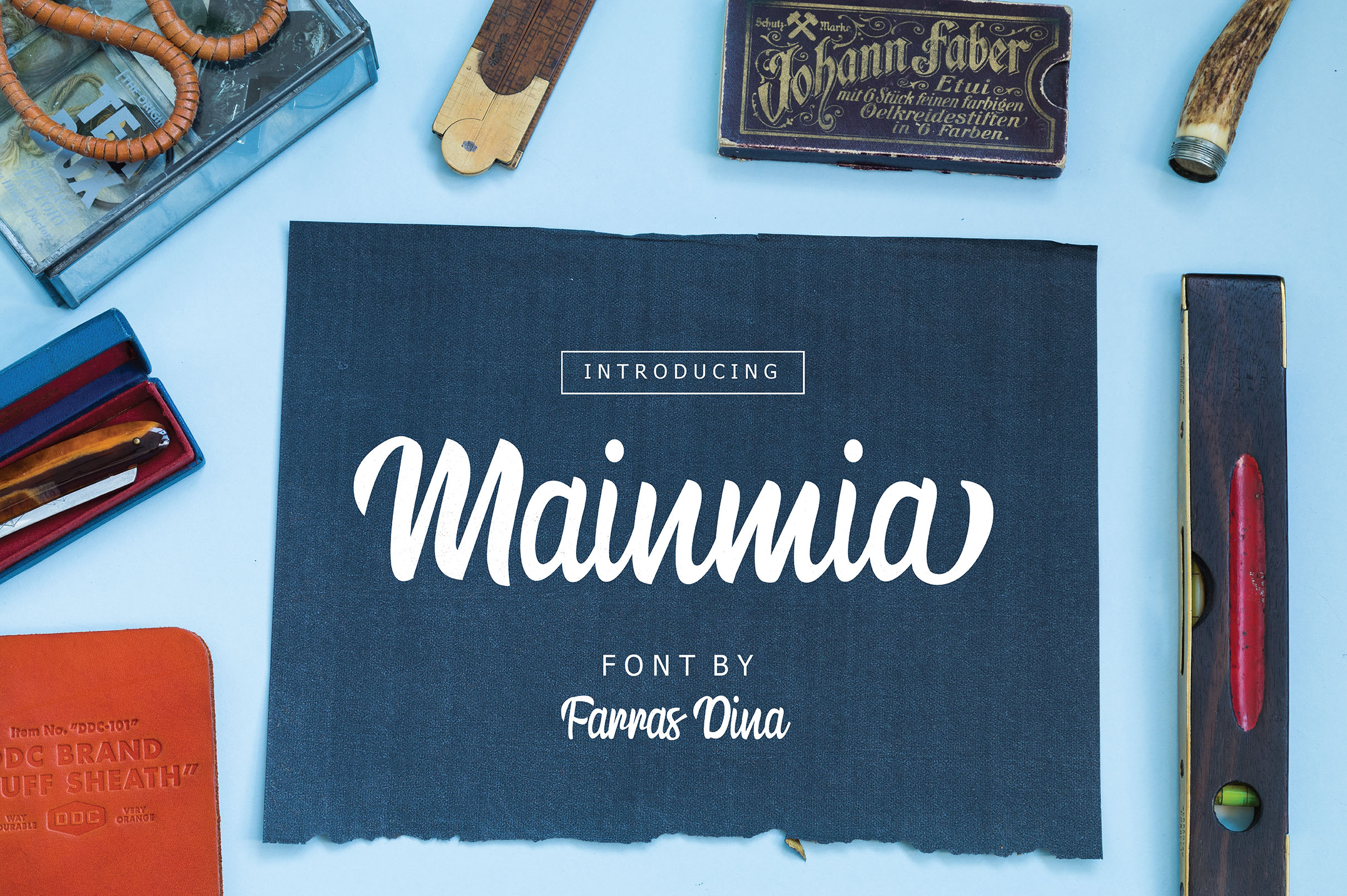 Mainmia Bold Script Font - Free Font