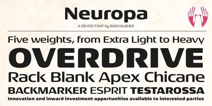 Neuropa Font Family - Free Font