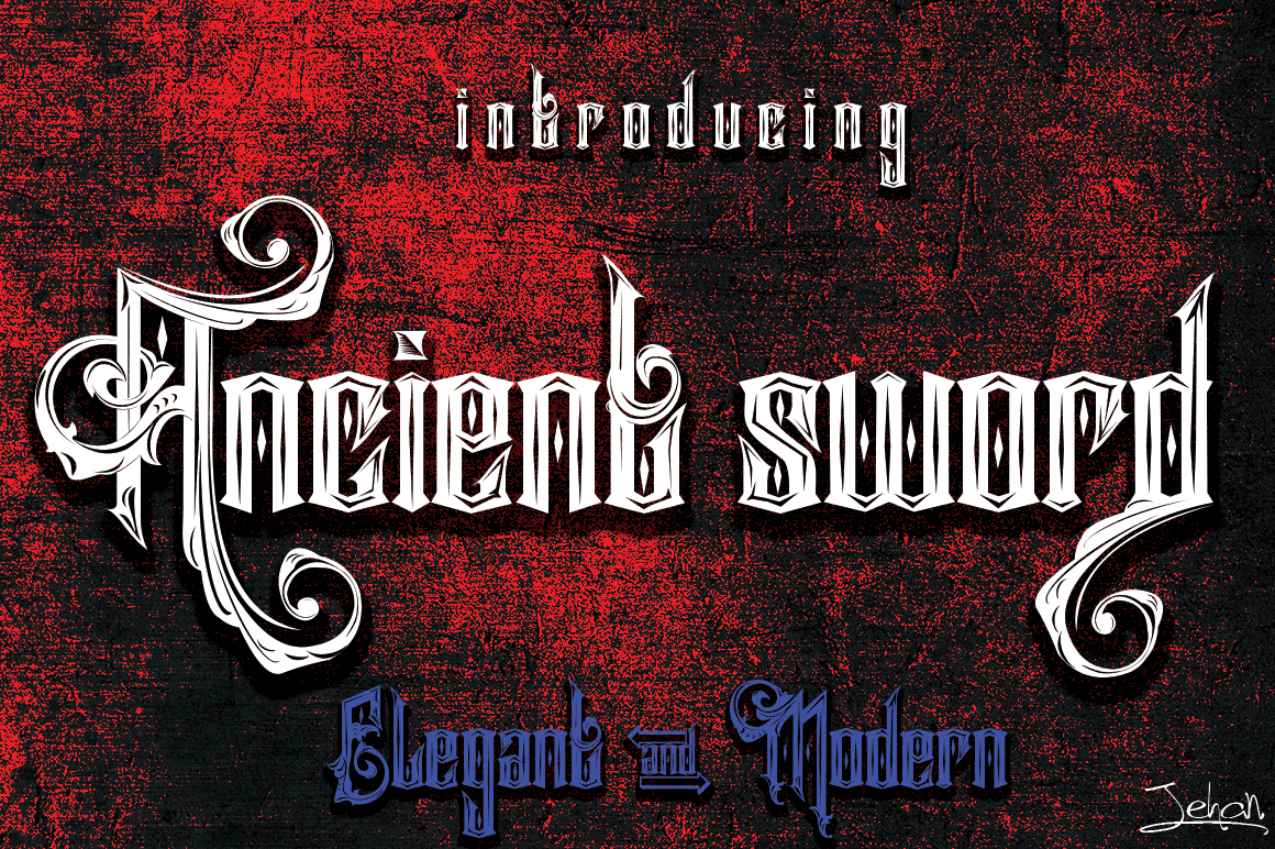 Ancient Sword Other Font - Free Font