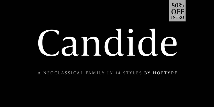 Candide Font Family - Free Font