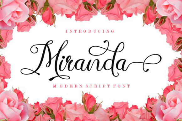 Miranda Script - Free Font