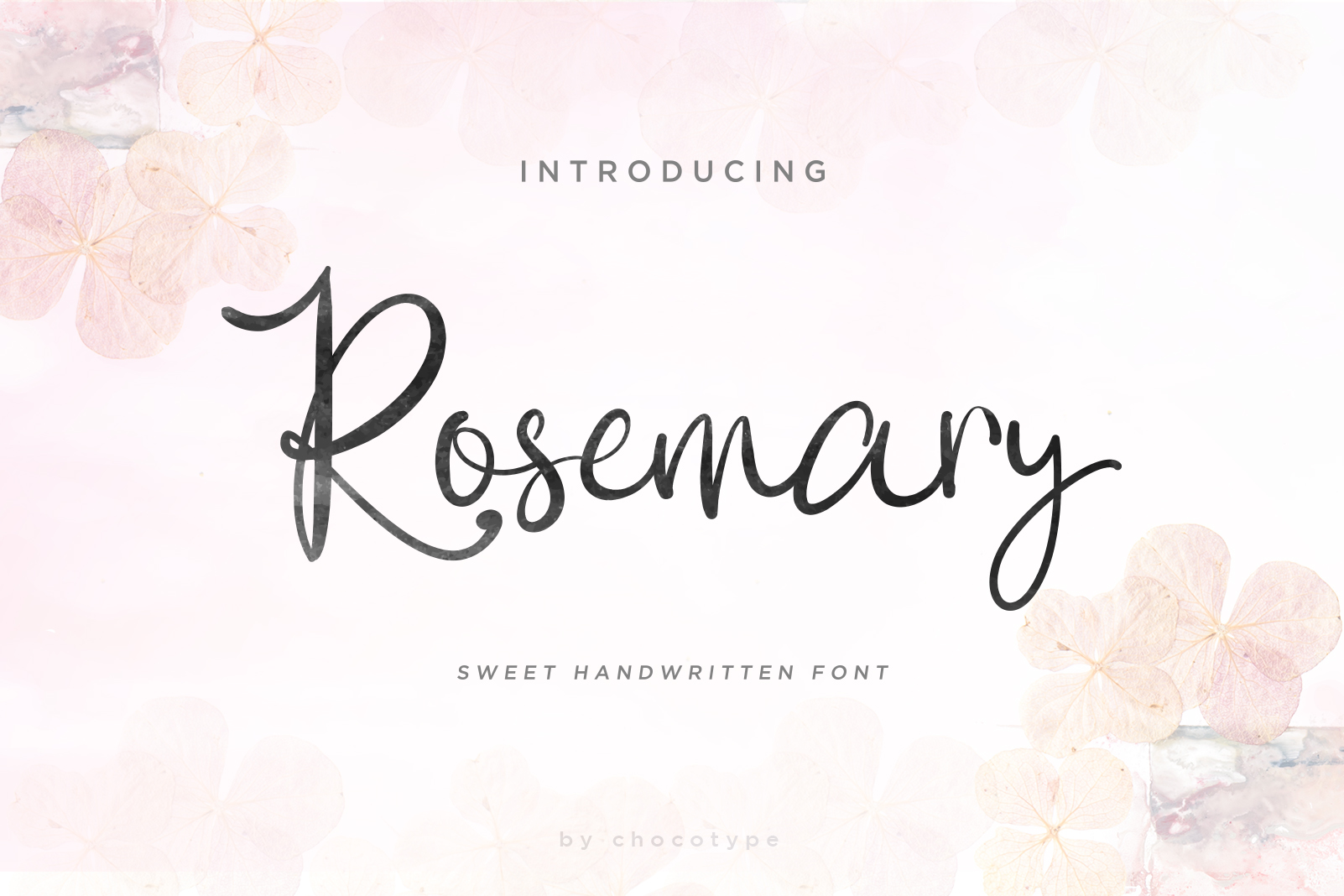Rosemary Script Font - Free Font