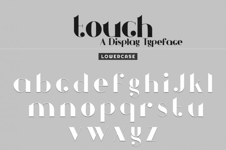 Touch Font - Free Font