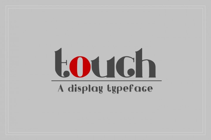 Touch Font - Free Font