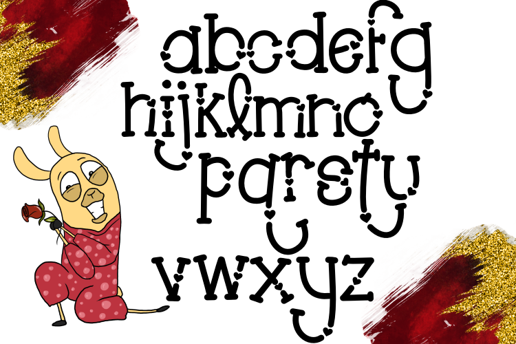 Llama Love FontRegular Font - Free Font